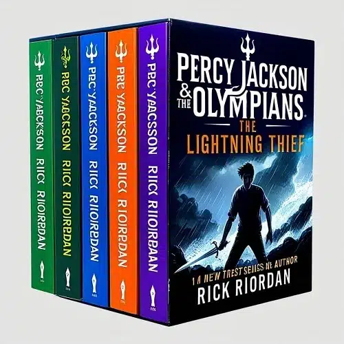 Percy Jackson Graphic Novels PDF: 1-5 Books Collection Set - PDF Novels